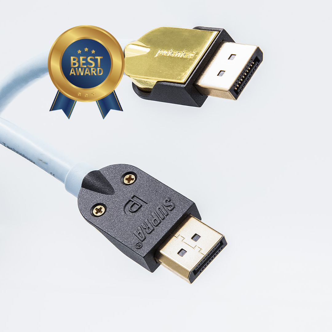 SUPRA HDR DISPLAYPORT 8K@144Hz DP-DP MALE – SupraCablesNZ