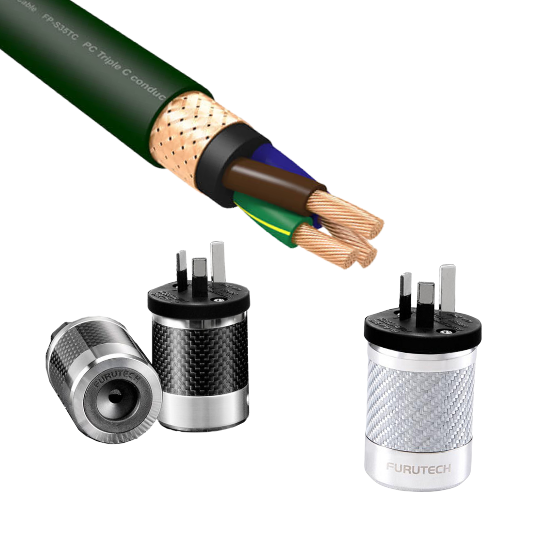 FURUTECH TRIPLE C POWER CABLE TCS-31 with FURUTECH plug options ...